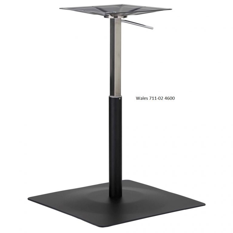 Höhenverstellbares Tischgestell mit Gasdruckfeder, Wales-4600-711-02 ...